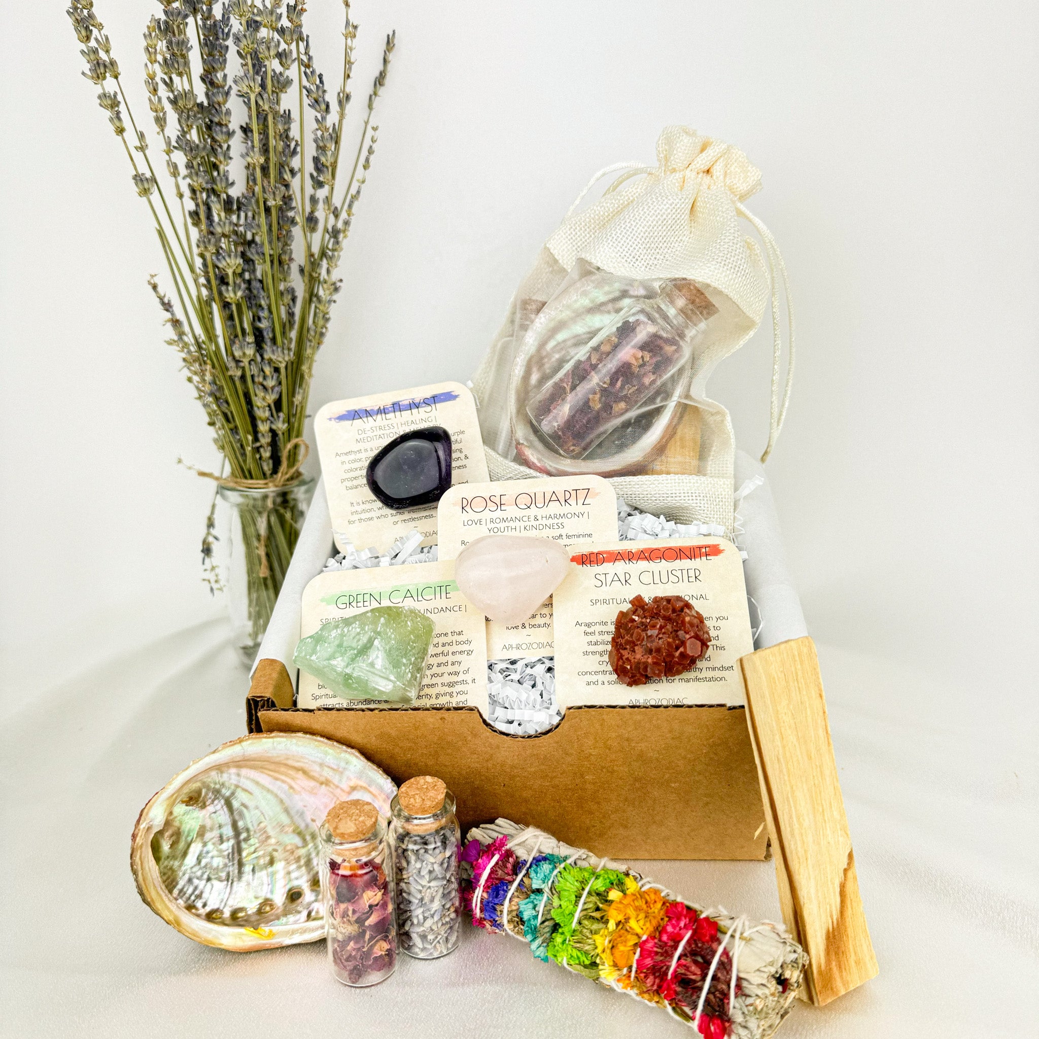 Libra Crystal Set for Balance & Self-Confidence - Includes Aura Cleans ...